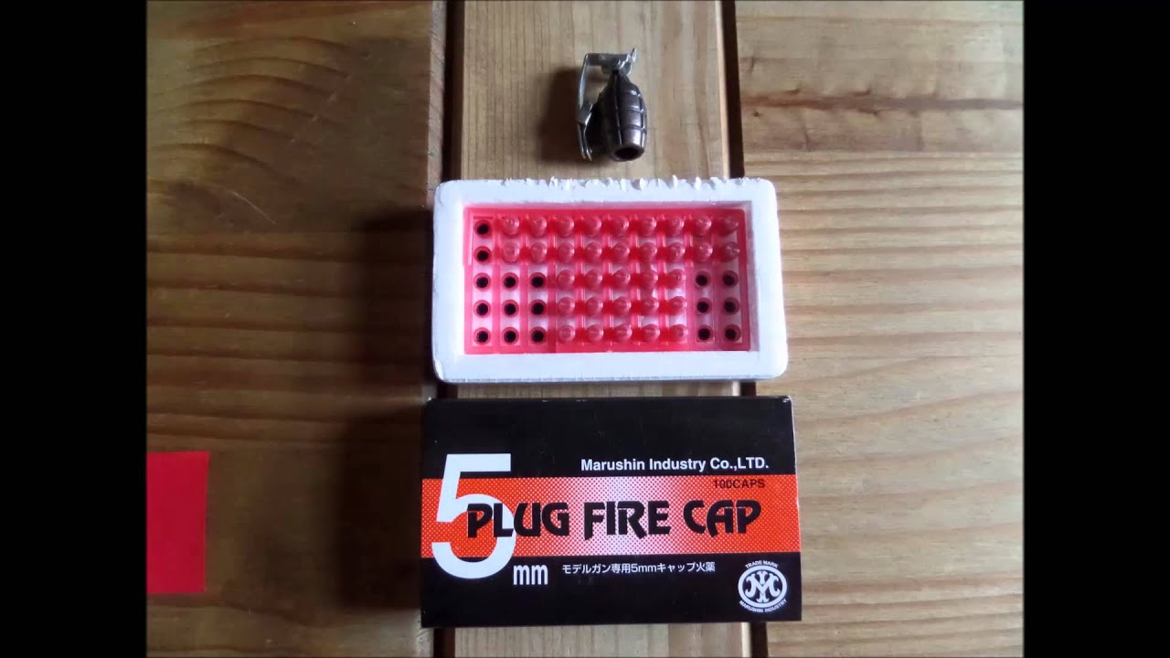 toy cap grenade bomb - YouTube