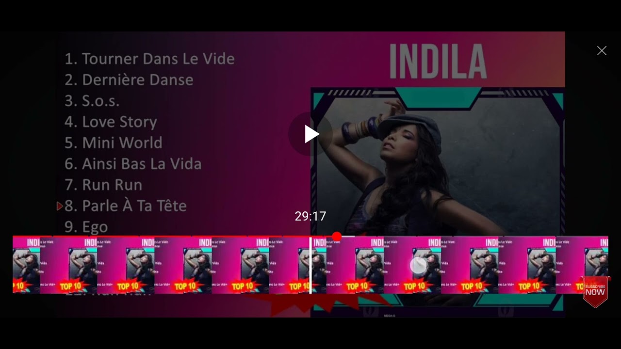 top 10 dé las mejores canciones de indila video oficial pt3 - YouTube