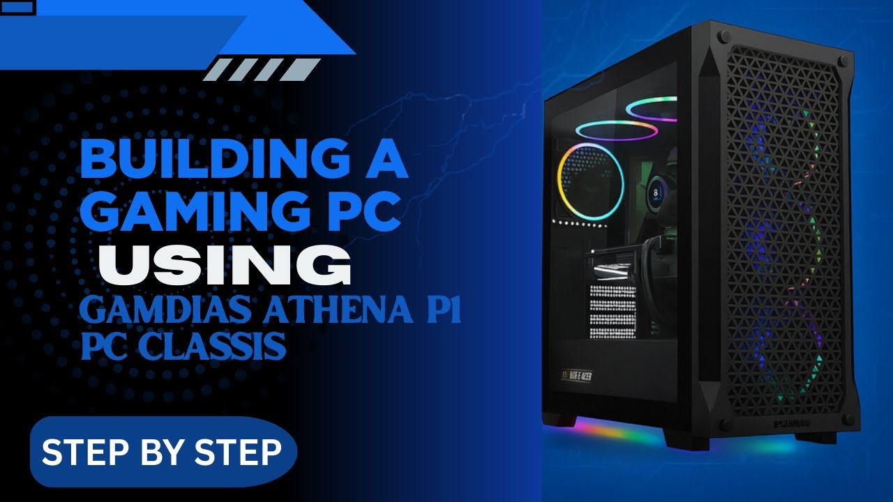 Gaming PC Build using Gamdias Athena P1 PC Chasis - YouTube