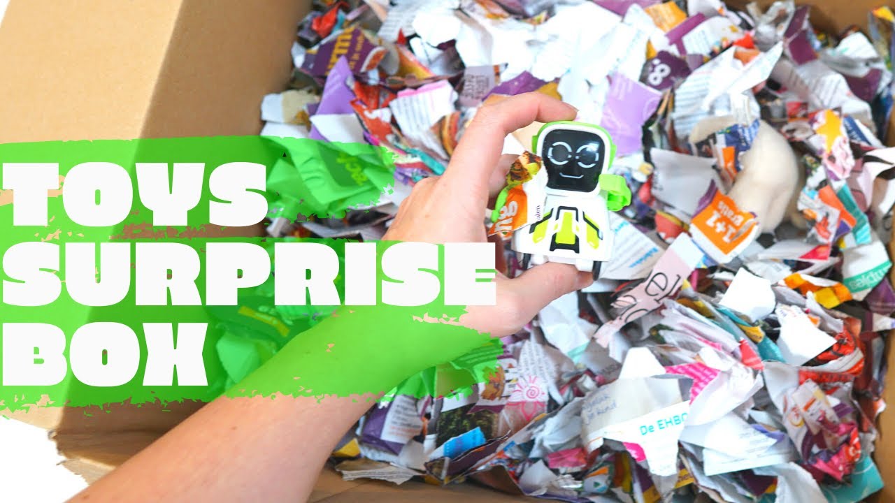 Kids SURPRISE box with various TOYS - Unboxing - YouTube