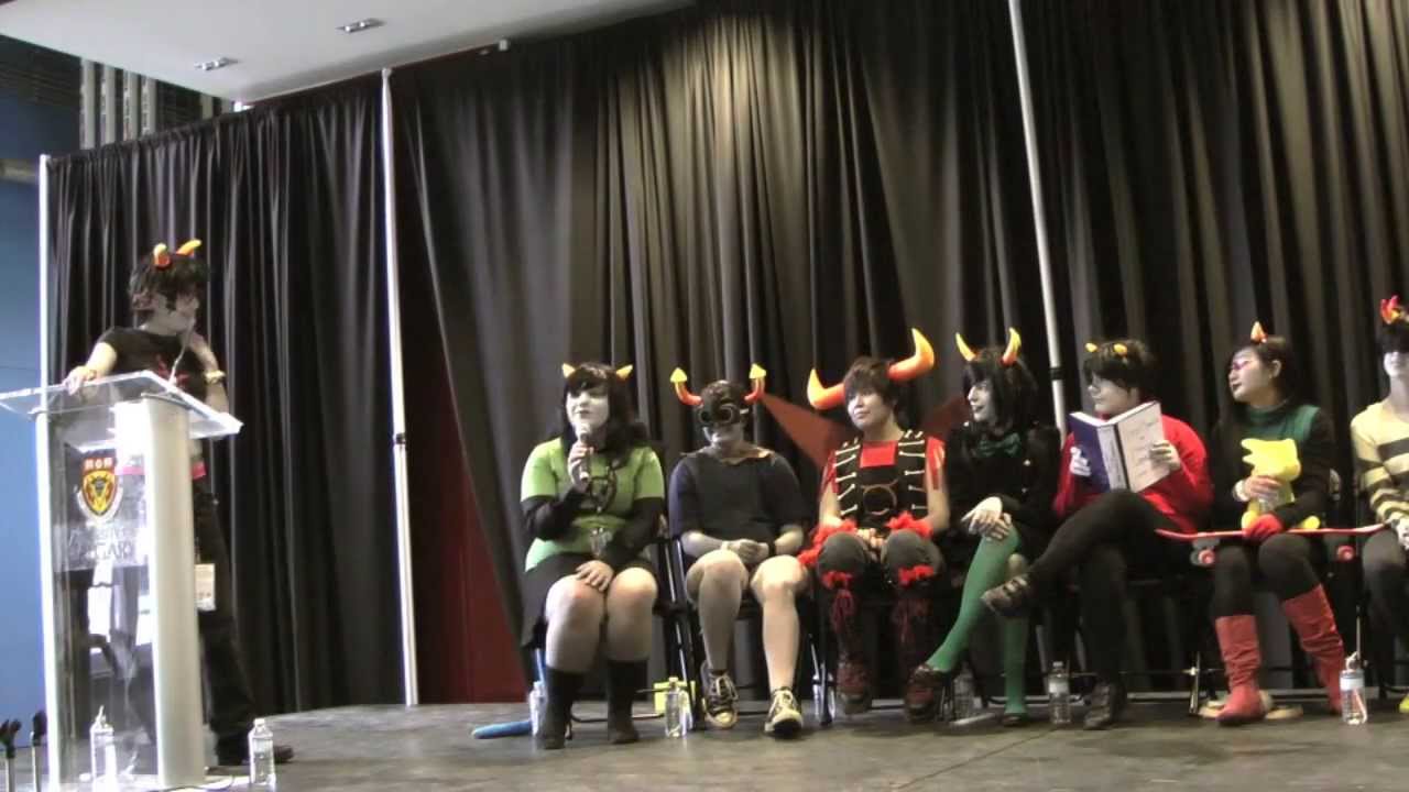 "Now We're Ghosts The End" Homestuck Panel @ Otafest 2013 (Part 1 ...