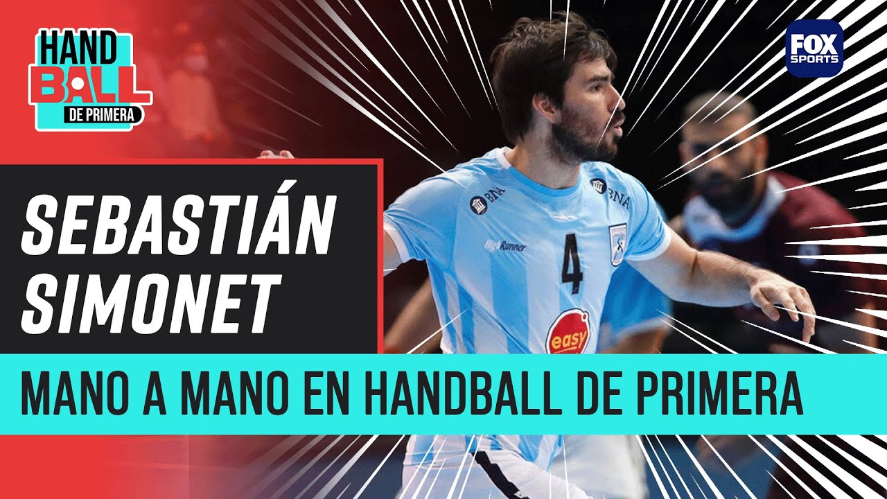 SEBASTIÁN SIMONET, MANO A MANO EN HANDBALL DE PRIM - YouTube