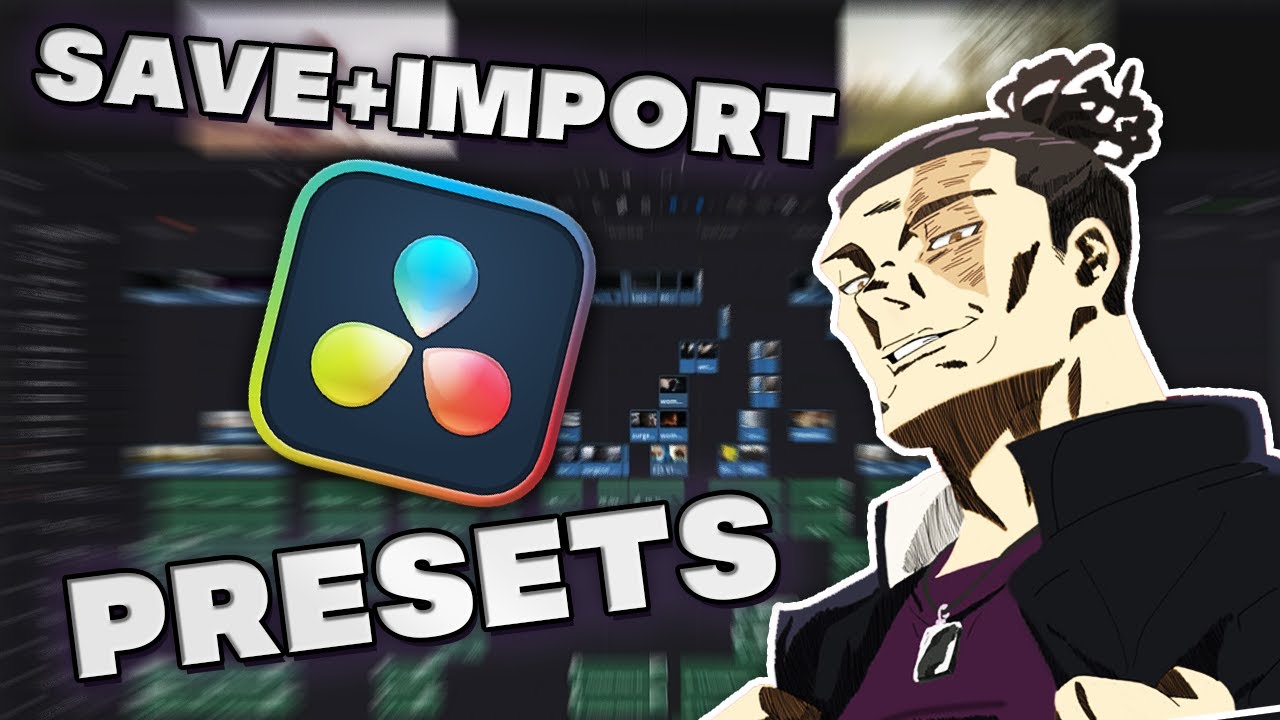 How To Save PRESETS In Davinci Resolve 18! - YouTube