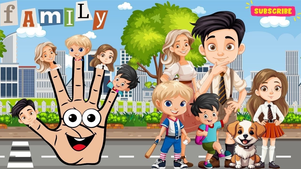 Boo Boo Finger Family Bebefinn | Finger Family Song Bebefinn | Nursery ...