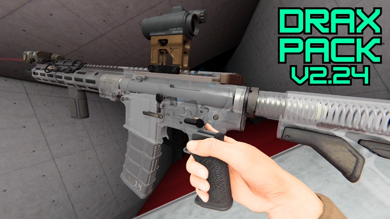 Everything NEW in the Drax Pack! | v2.24 | Bonelab Mods - YouTube