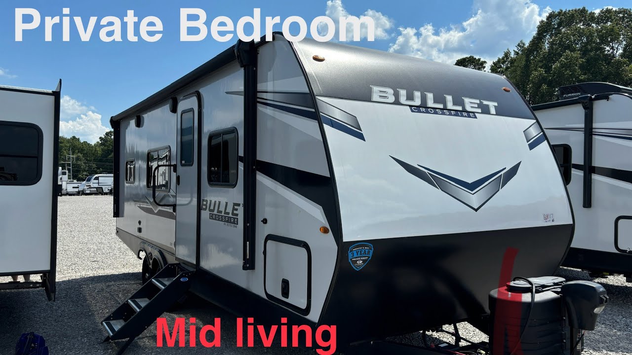 GREAT FLOORPLAN WITH PRIVATE BEDROOM! 2024 Keystone Bullet Crossfire ...