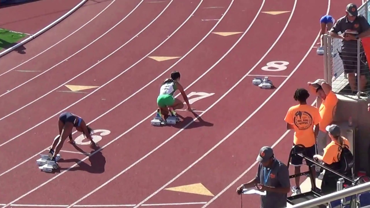 Jasmin Reed 2017 Mt. Sac Relays HS Girls Invitational 200 April 15 ...