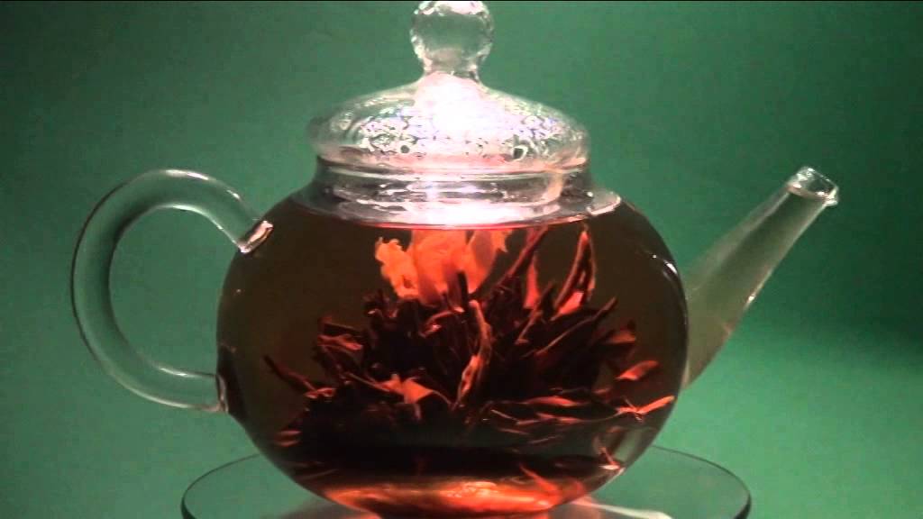 Erblühtee Teeblumen Teerosen schwarz Tee Deluxe - YouTube