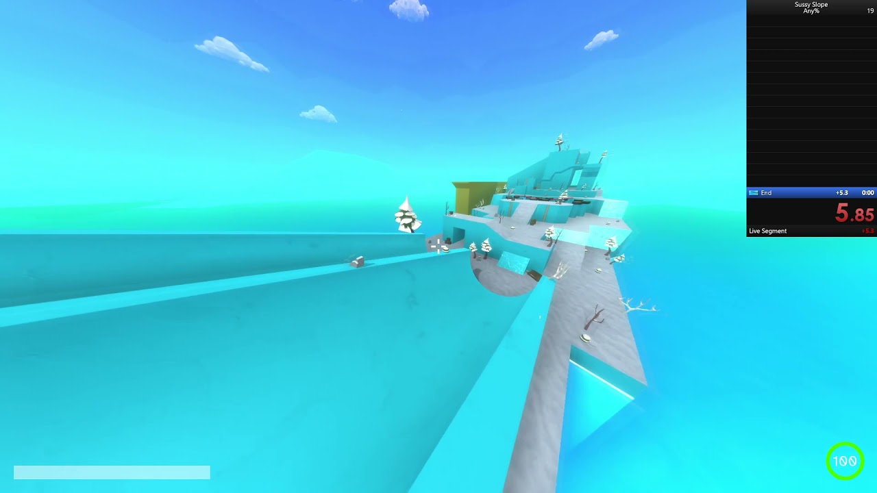 Sussy Slope speedrun | 9.66 (sub10) - YouTube