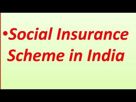 Social insurance scheme by government of India by Neetu Miss - YouTube