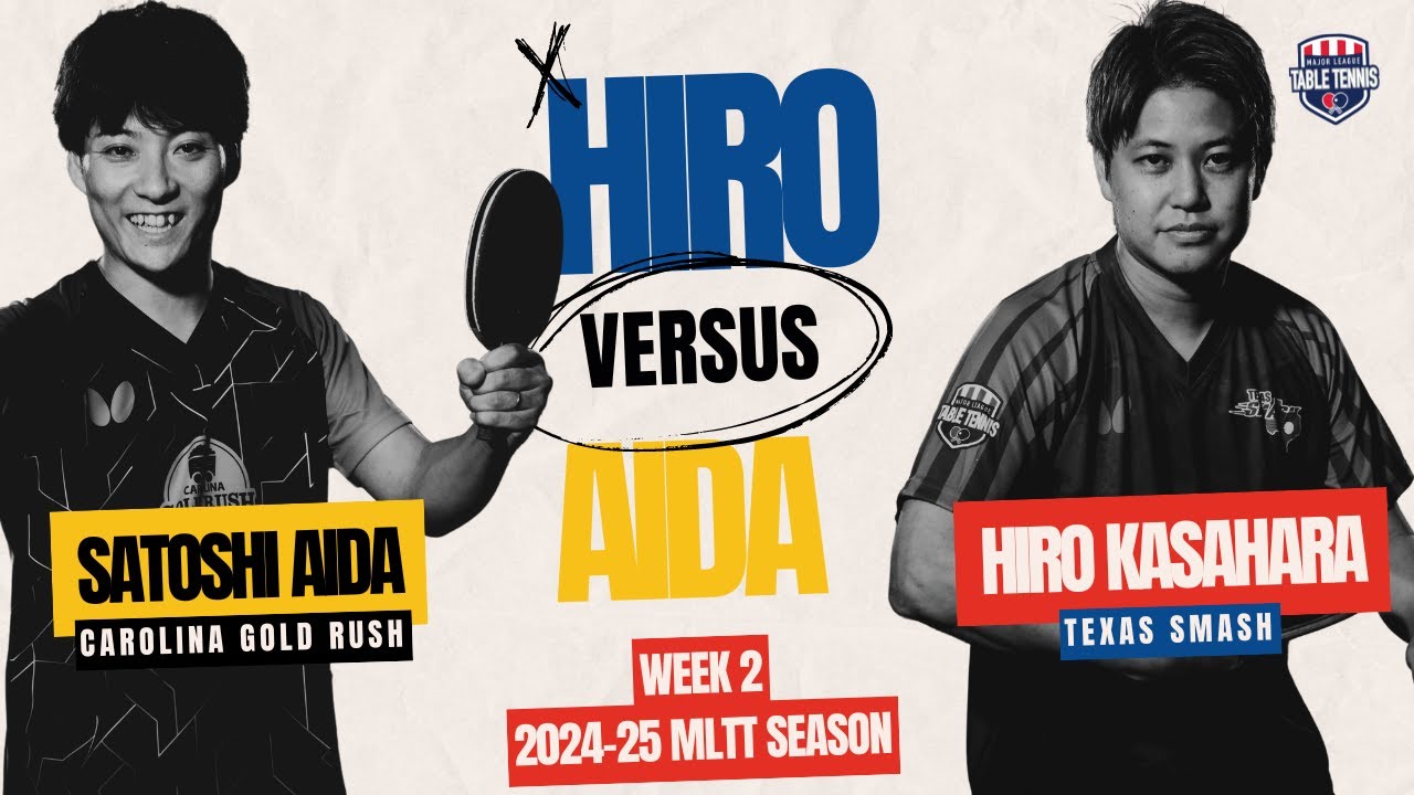 MATCH HIGHLIGHTS: Hiromitsu Kasahara vs Satoshi Aida | MLTT Week 2 ...