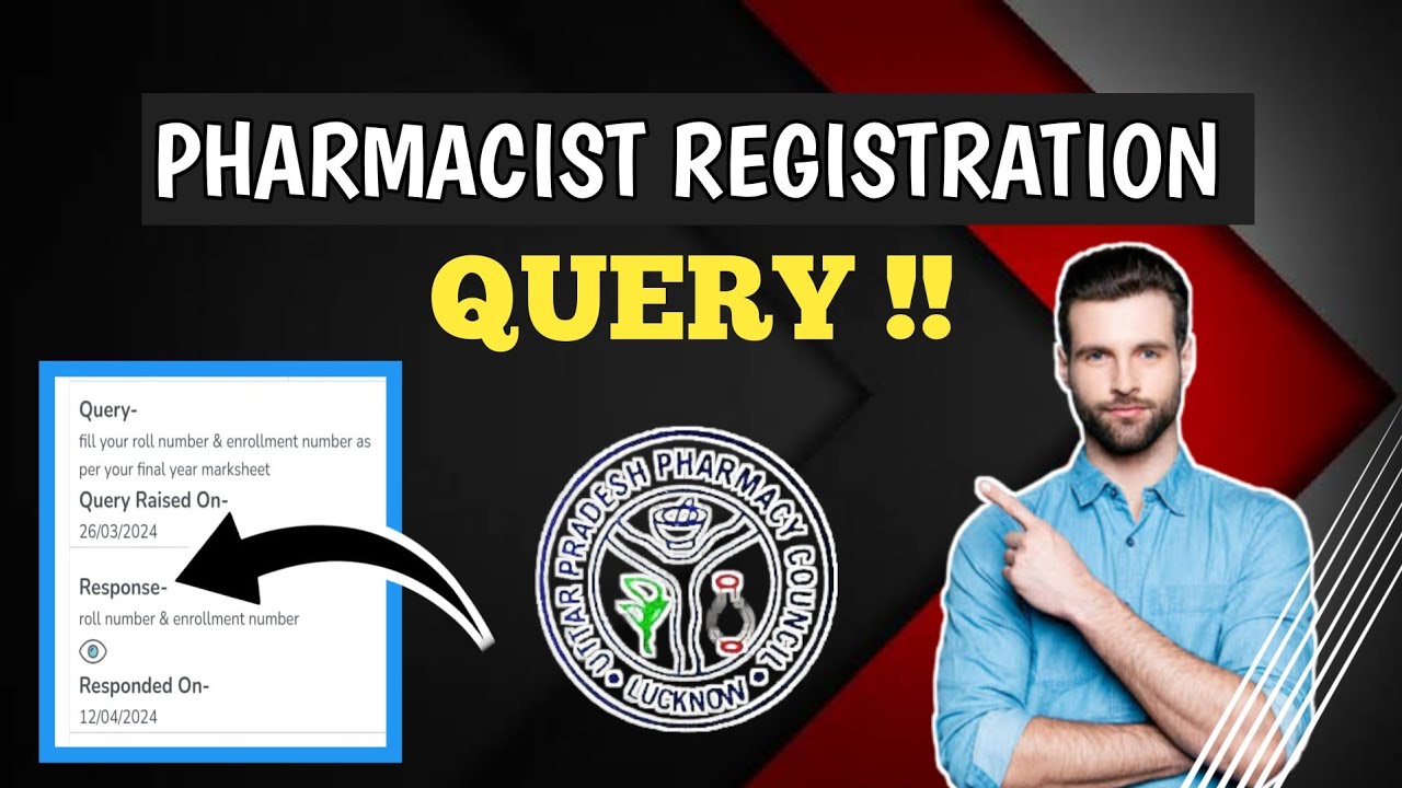 How to Solve Query In Pharmacist Registration | UP Pharmacy council ...