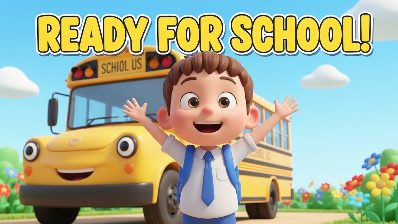 Back to School Morning Routine for Kids 🎒 Good Morning Song - YouTube