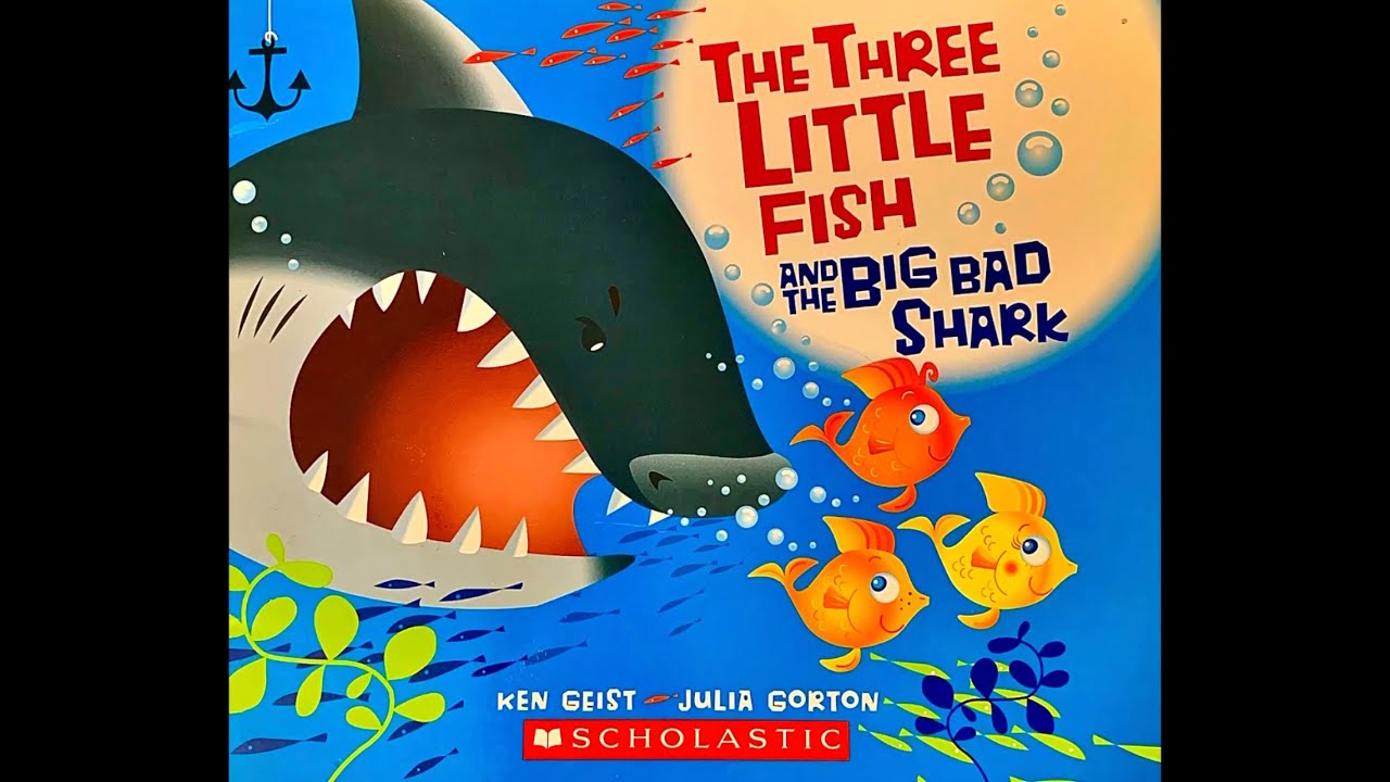Childrens books read aloud!!📚📙📘📗📕📖🦈🦈🐟🐠🐡 The three little fish and the ...