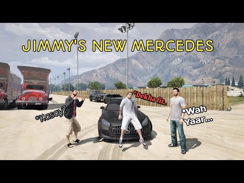 JIMMY'S NEW MERCEDES || GTA V GAMEPLAY - YouTube