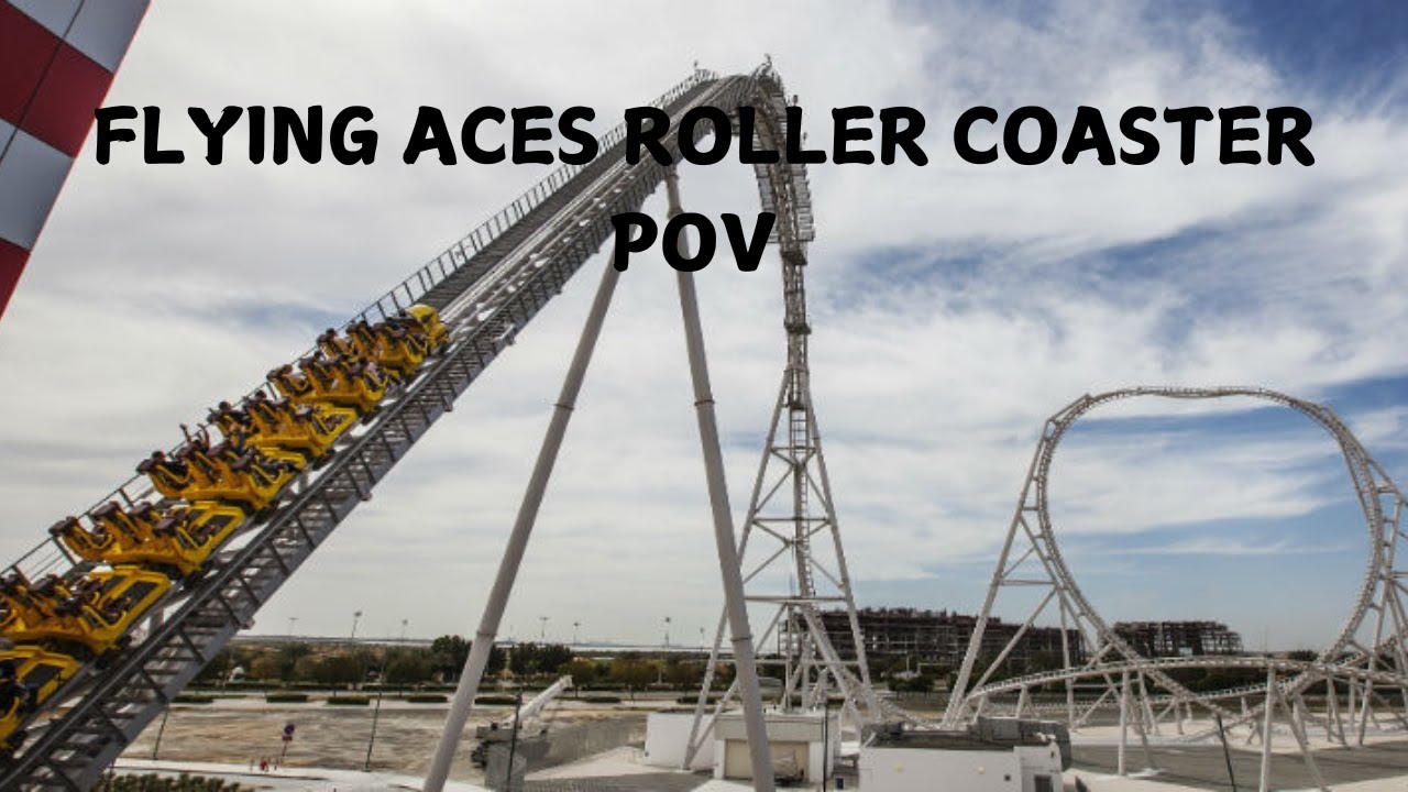 FLYING ACES ROLLERCOASTER POV - YouTube