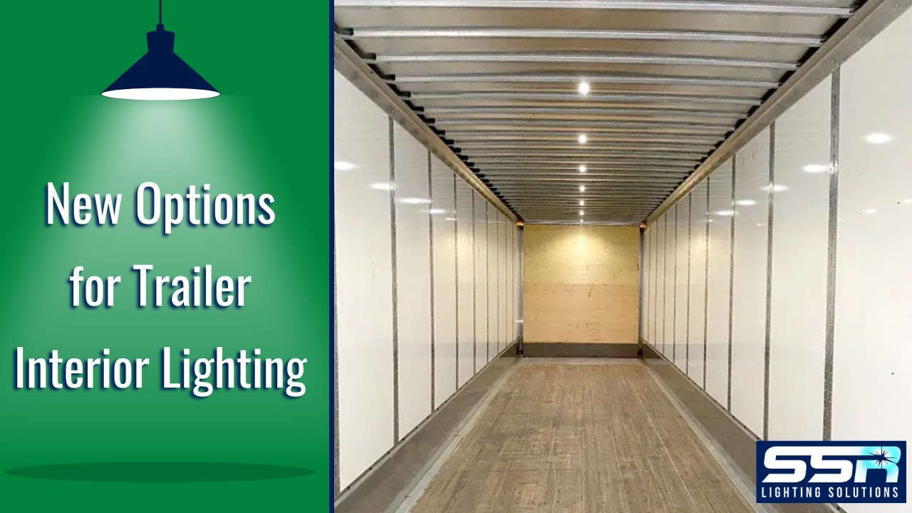 New Options for Trailer Interior Lighting - YouTube
