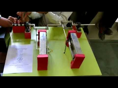 PROJECT ON DESIGN AND FABRICATION OF ELECTROMAGNETIC ENGINE - YouTube
