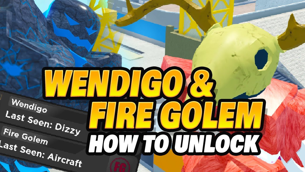How to Get Fire Golem and Wendigo Skins in Arsenal Cryptid Hunt (FIXED ...