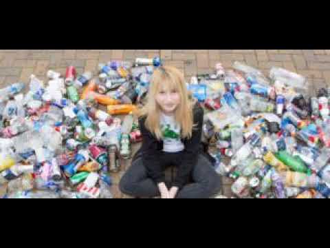 Garbage Lady Nadya Sparkes Defies Bullies To Go World - YouTube