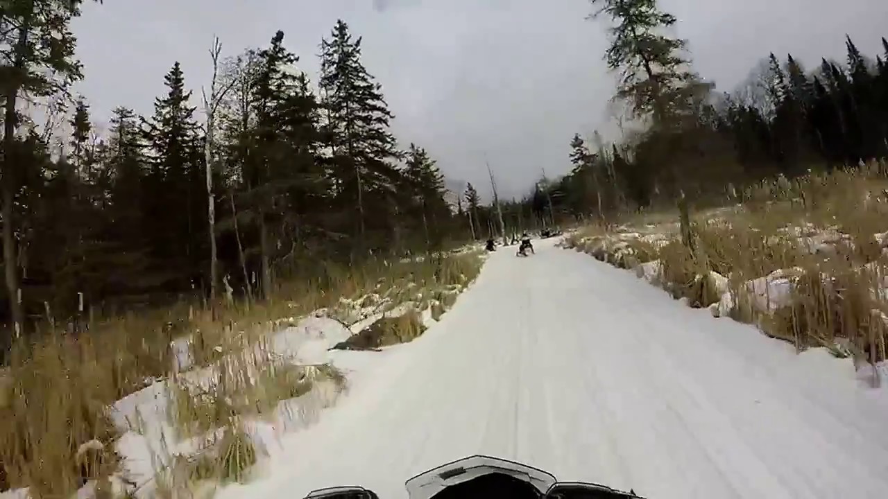 Snowmobiling Old Forge to Indian Lake January 2017 - YouTube