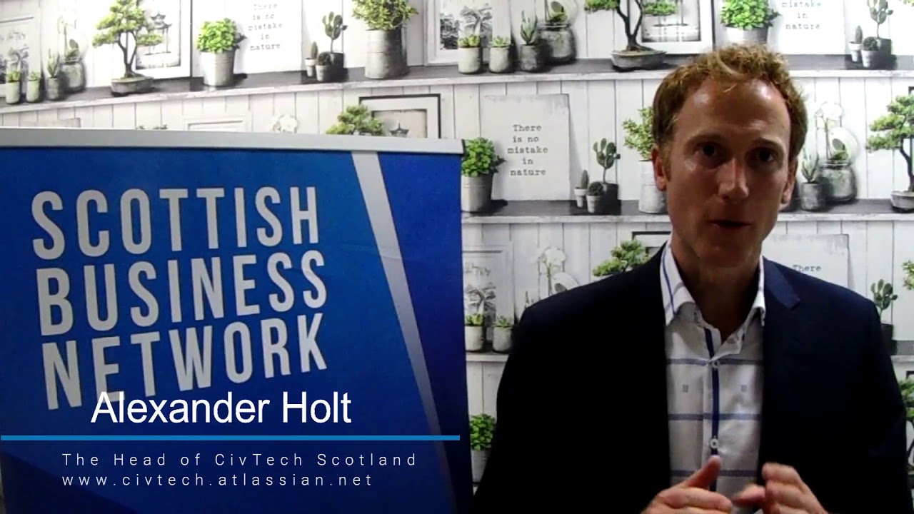 Alexander Holt, Head of CivTech Scotland - YouTube