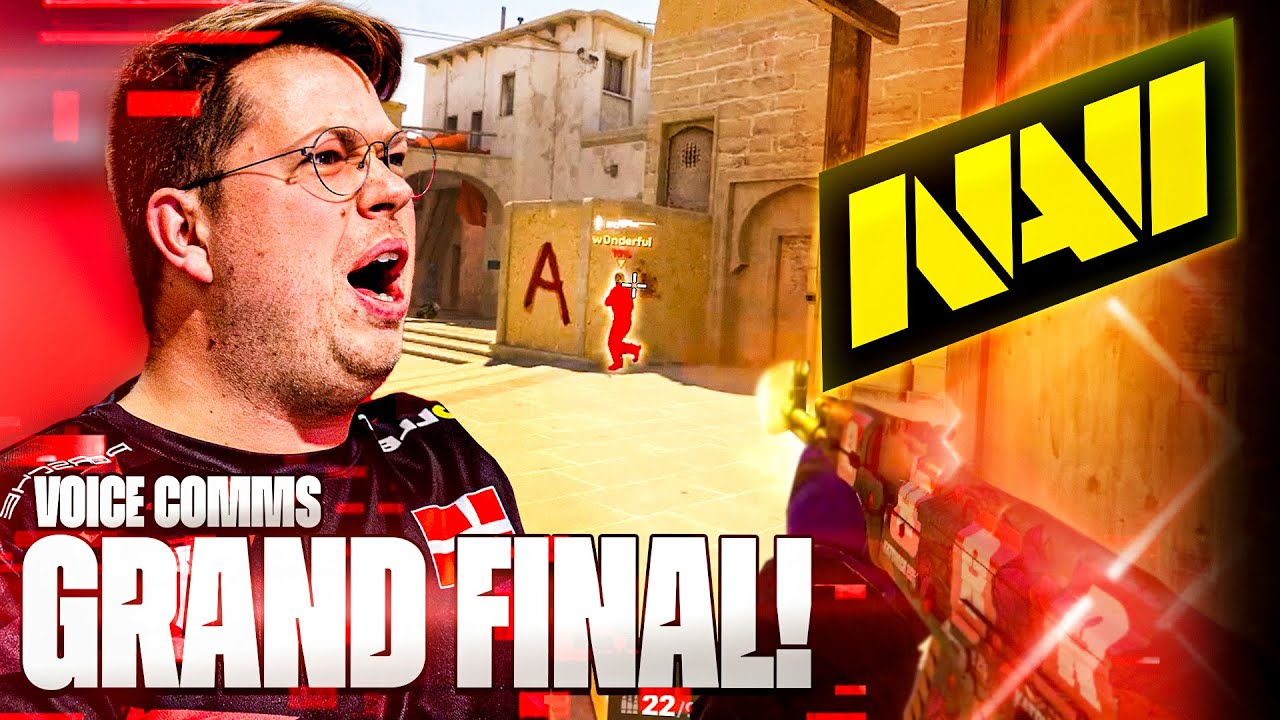 The First CS2 Major Grand Final Experience! FaZe v NAVI Voice Comms ...