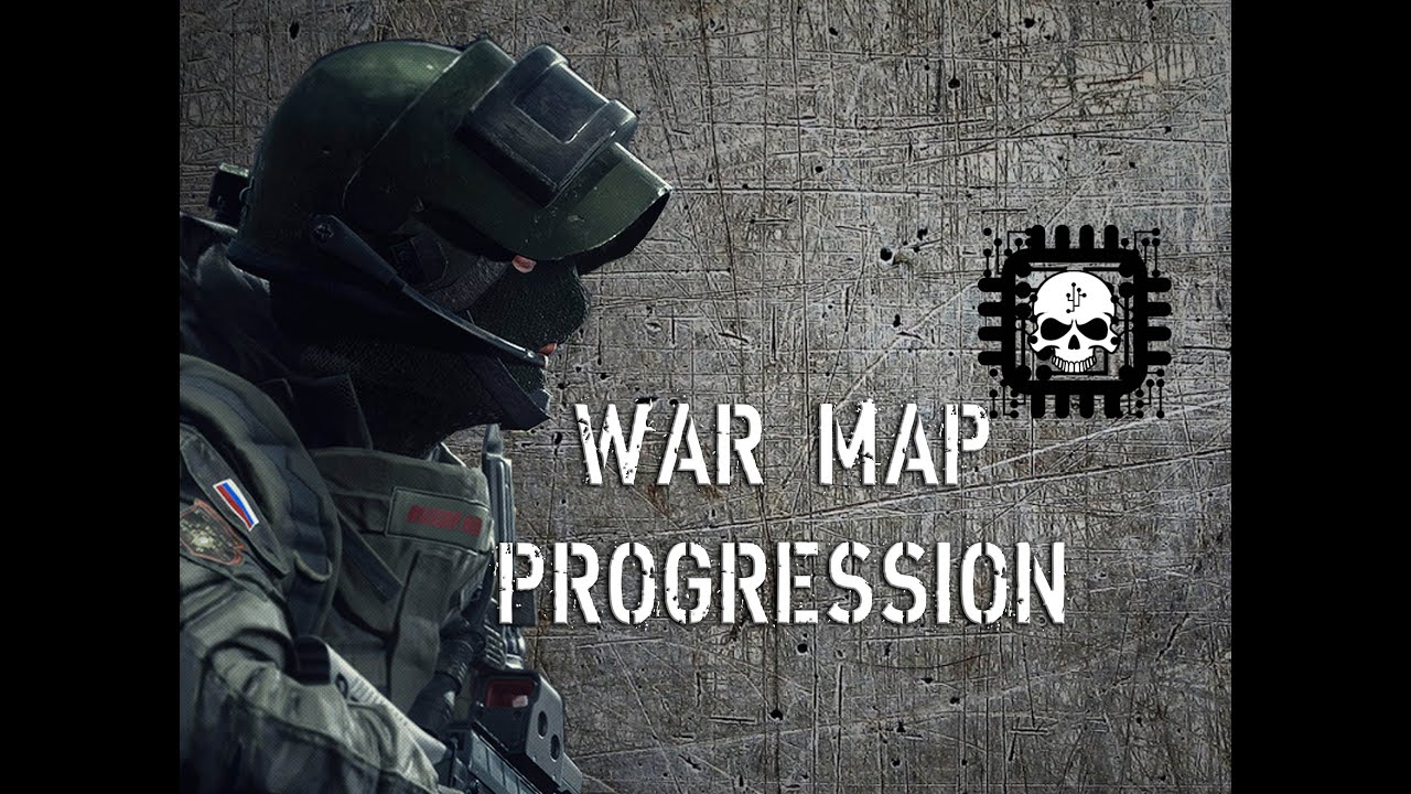 WW3 War Map Progression Overview - YouTube