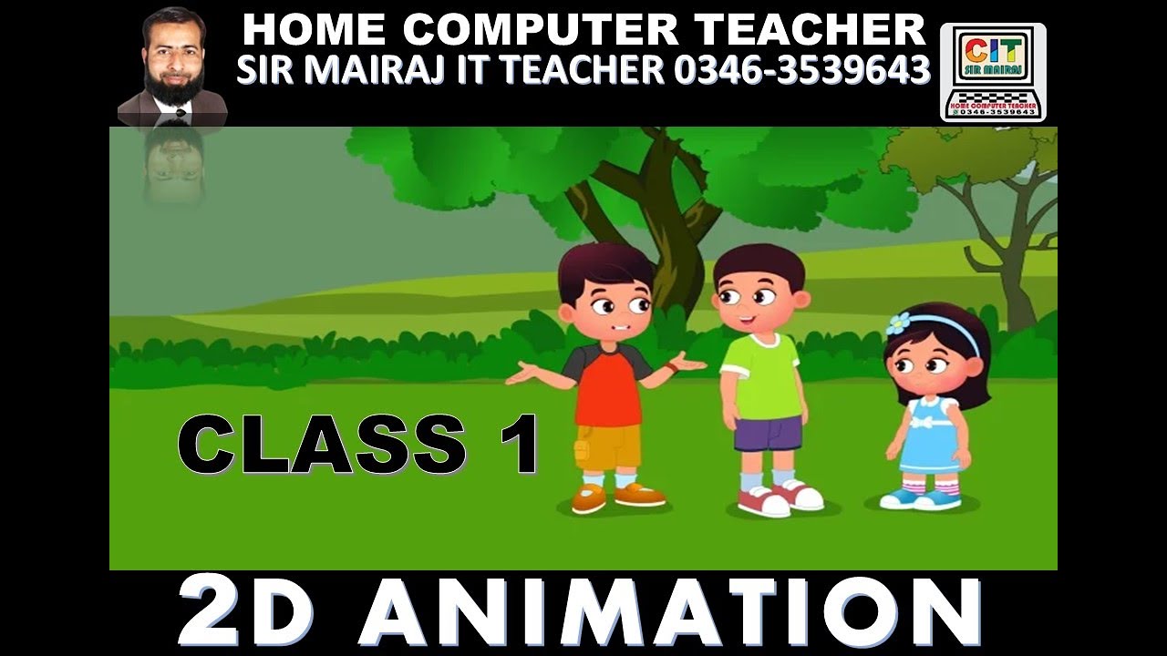 1 LECTURE 2D ANIMATION COURSE BASIC TO ADVANCED #cartoon #toon #funny # ...