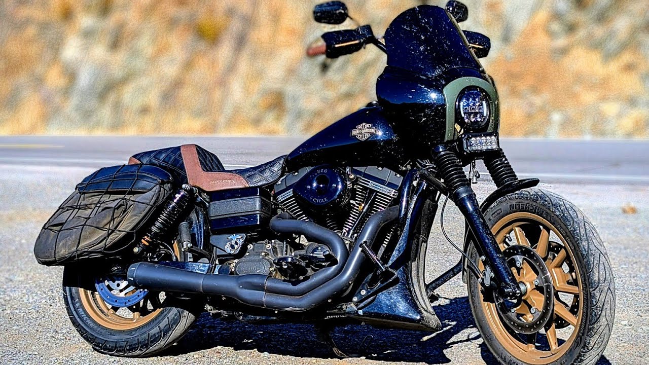 Harley-Davidson Dyna, My Daily Rider. - YouTube