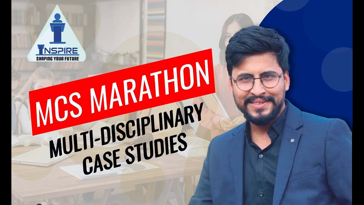 MCS Marathon | Multi-Disciplinary Case Studies | CS Professional | Shubhamm Sukhlecha - YouTube