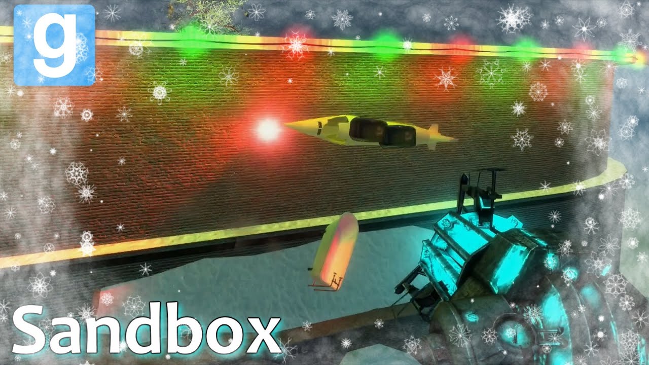 Gmod Sandbox - Building The Jet Sleigh - YouTube