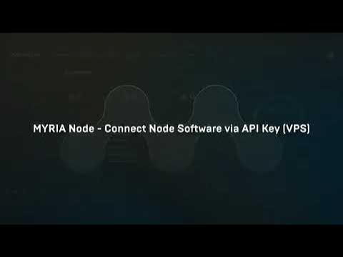 MYRIA NODES the best node in the future @myria #myria - YouTube