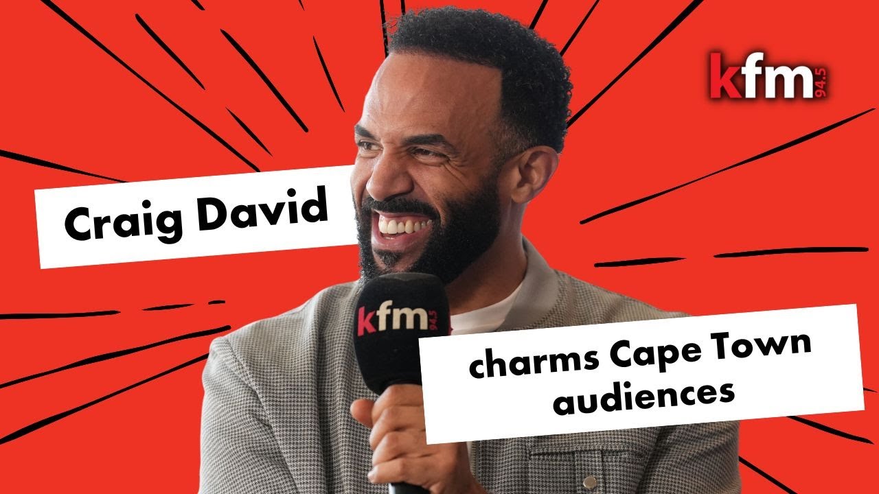 Cape Town welcomes Craig David with open arms - YouTube