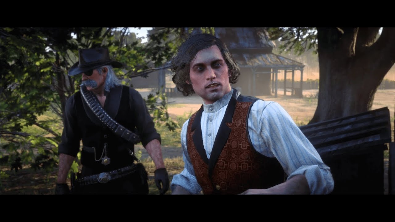 Old Arthur Morgan helps Beau Gray send a love letter to Penelope (RDR2 ...
