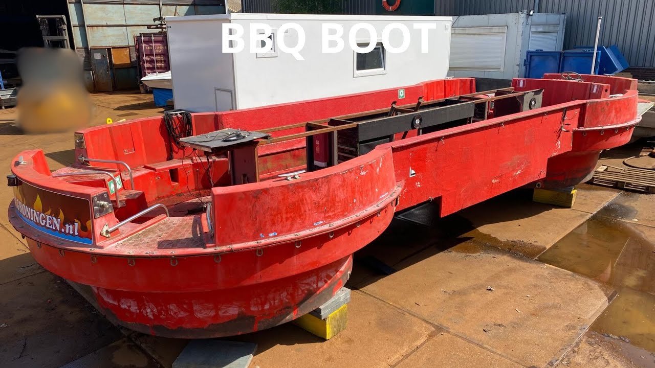 BBQ Boot 41 personen - YouTube