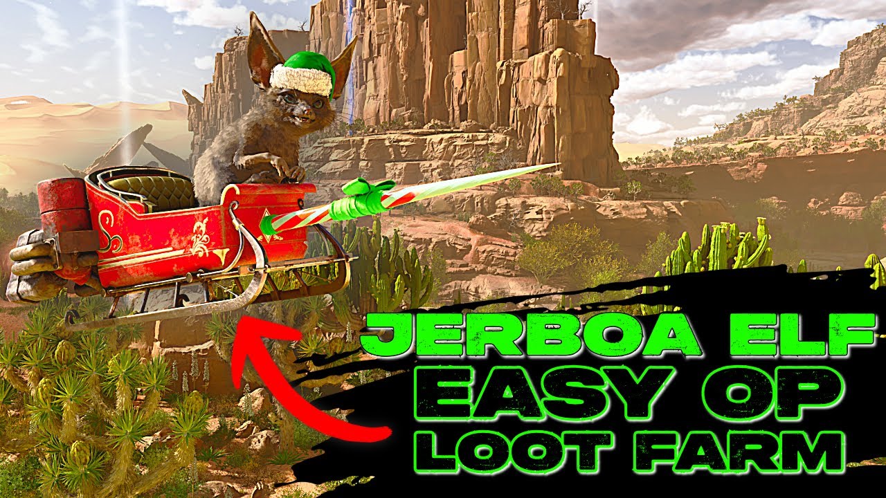JERBOA Elf Are An EASY LOOT FARM For Winter Wonderland in Ark Survival ...