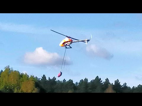 What is dangling from my helicopter? And why? - YouTube