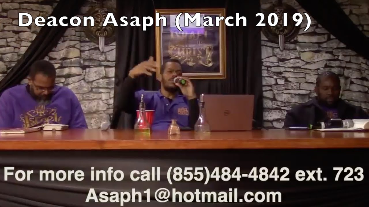 Deacon Asaph, A double minded man is unstable in all his ways - YouTube