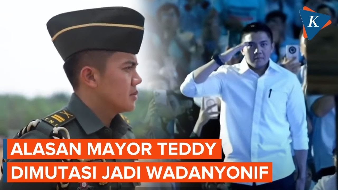 Alasan Ajudan Prabowo Mayor Teddy Dimutasi Jadi Wadanyonif Para Raider 328/Dirgahayu - YouTube