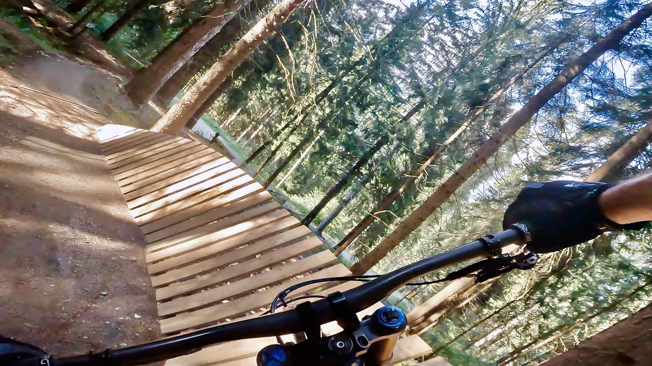 WHITE WOLF line 2022 | bikepark Val di Sole | downhill mtb trail ...