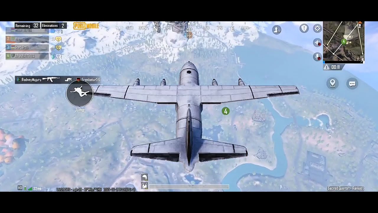 NOOB TO PRO try4 2025, PubG Mobile gameplay. HUAWEI nova 10. JBL Tune 720bt. - YouTube