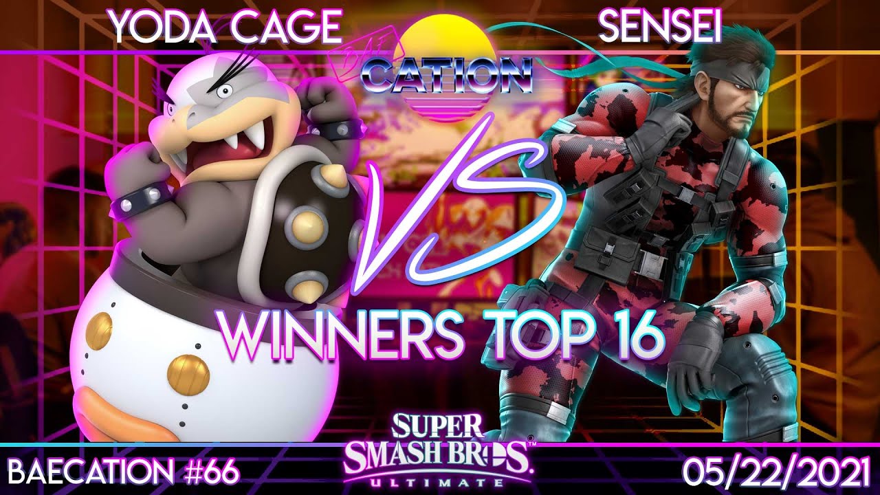 Baecation #66 - Smash Ultimate - DU | Yoda Cage (Bowser Jr.) vs. NGG ...
