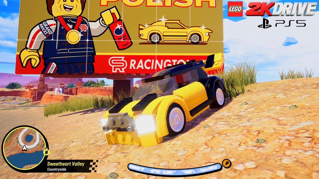 Lego 2K Drive - Rally Car "Off-Road" Modify & Free Roam - Big Butte ...