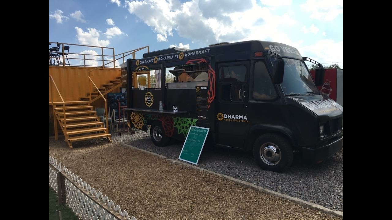 DONDE COMER VEGANO- DHARMA FOOD TRUCK - YouTube