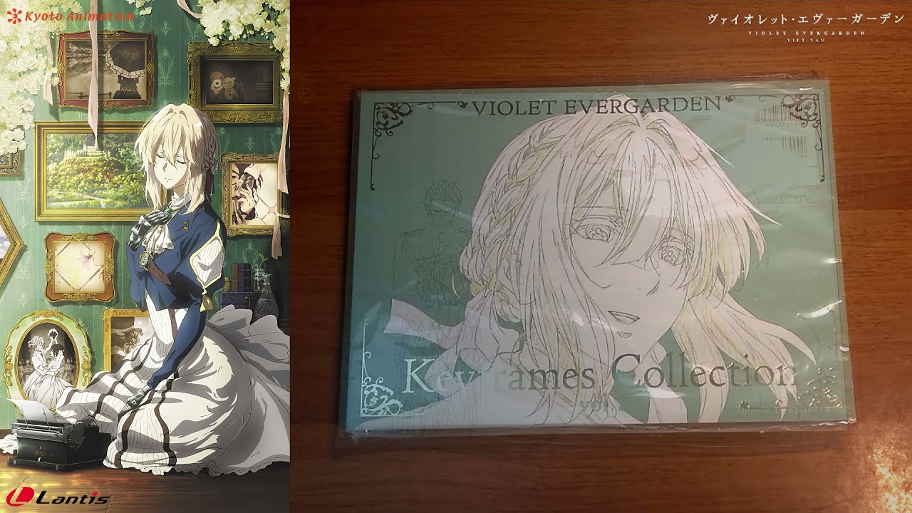 [VEVN] Unbox and Review: Violet Evergarden Keyframes vol.1 - YouTube