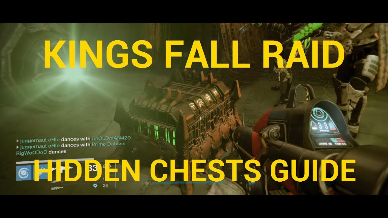 Destiny Kings Fall Raid Hidden Chest Locations Guide - YouTube