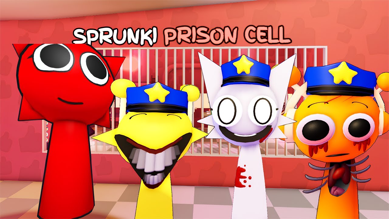 MROONA SPLANKI Vs SPRUNKI SPLANKI FAMILY TEAM in BARRY'S PRISON RUN ...