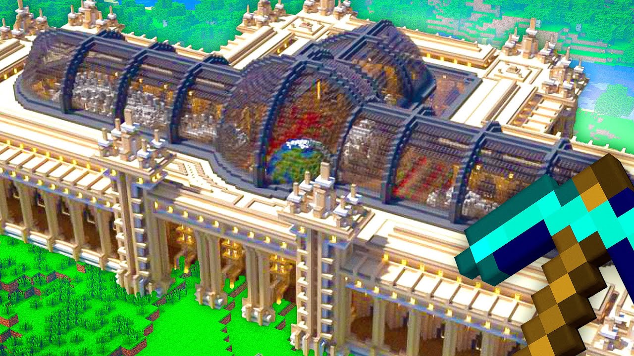 Ik Bouw Een GIGANTISCH MUSEUM In Minecraft Survival! (PixelBuren) - YouTube