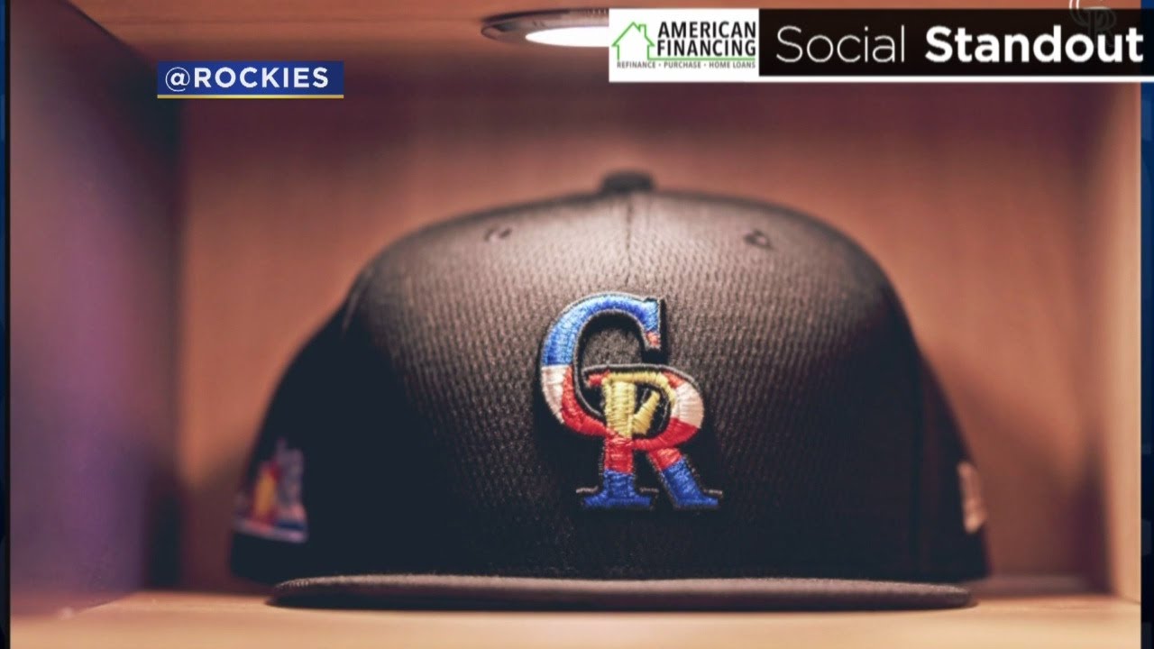 Colorado Pride: MLB Releases New Rockies Hats For Spring Training - YouTube